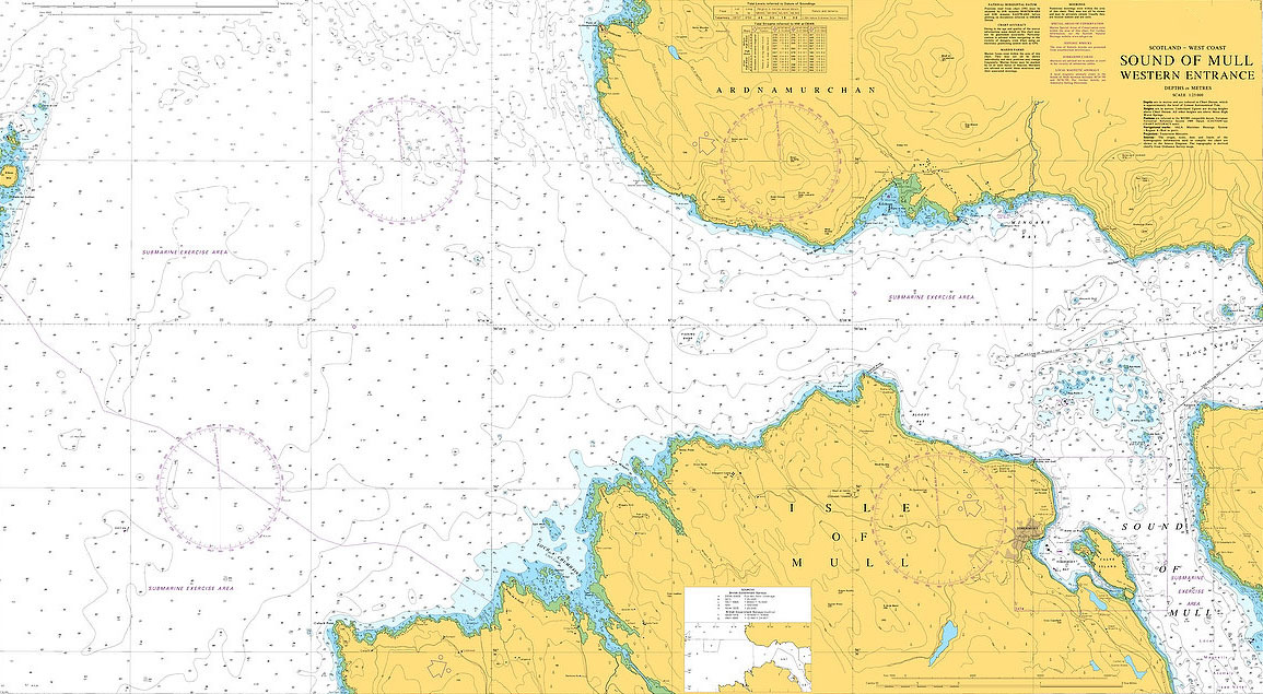 Chart 2392 - Sound of Mull western entrance :: Product :: Chartart
