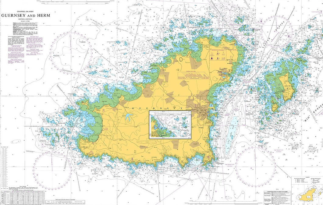 Chart 0807 - Guernsey and Herm :: Product :: Chartart