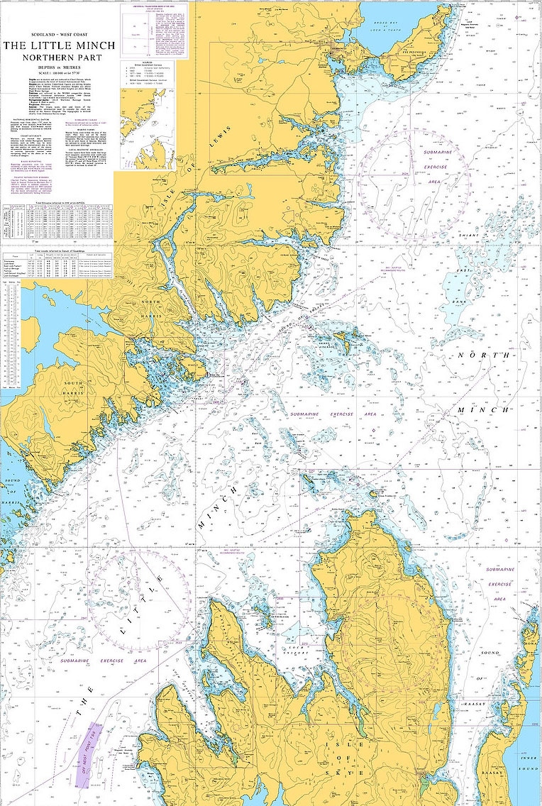 Chart 1757 - The Little Minch, Northern Part :: Product :: Chartart