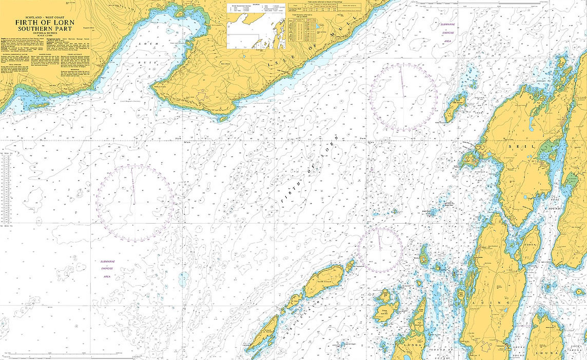 Chart 2386 - Firth of Lorn Southern Part :: Product :: Chartart