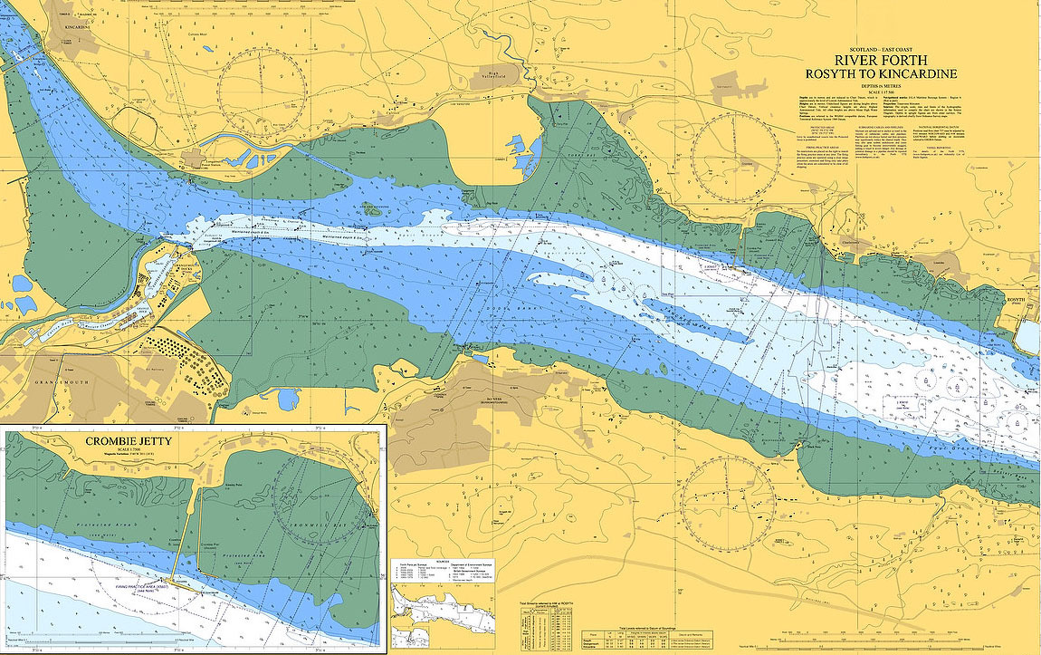 Chart 0737 - River Forth Rosyth to Kincardine :: Product :: Chartart