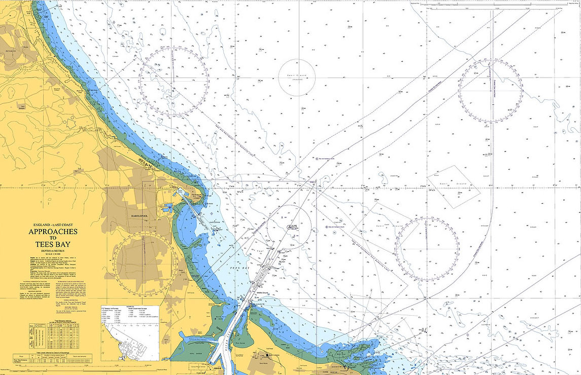 Chart 2567 - Approaches to Tees Bay :: Product :: Chartart