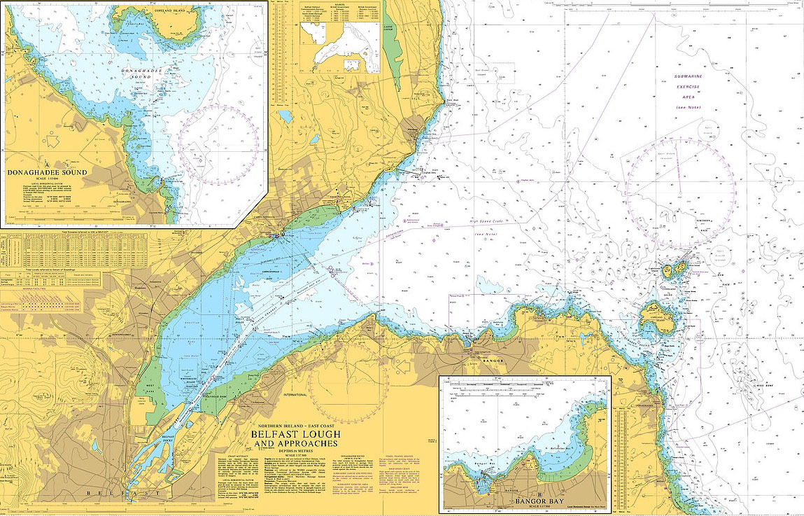 Chart 1753 - Belfast Lough and Approaches :: Product :: Chartart