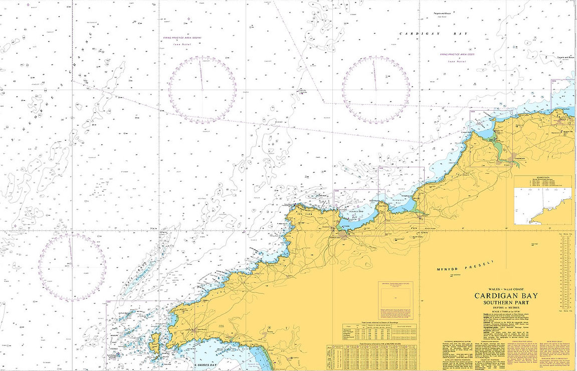 Chart 1973 - Cardigan Bay Southern Part :: Product :: Chartart
