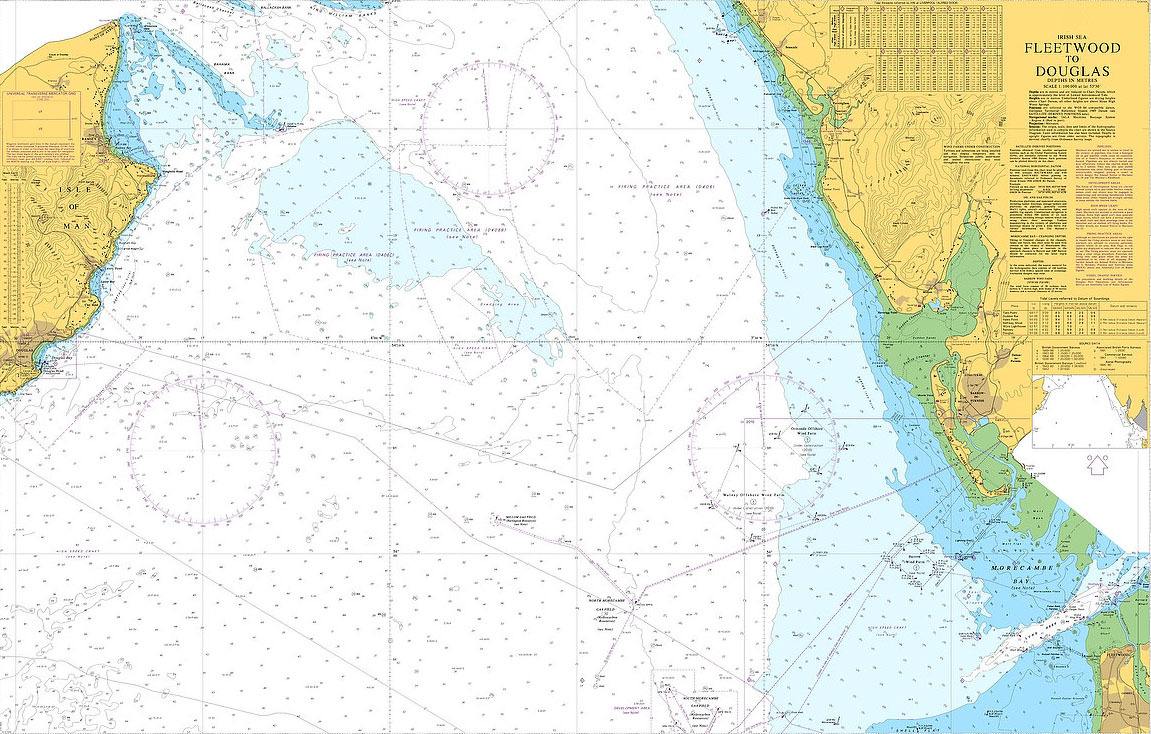 Chart 1320 - Fleetwood to Douglas :: Product :: Chartart