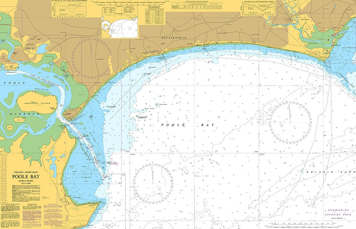 Chart 2175 - Poole Bay :: Product :: Chartart