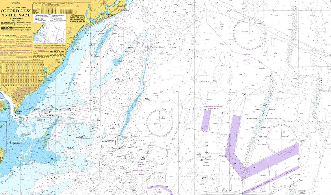 Chart 2052 - Orford Ness to the Naze :: Product :: Chartart