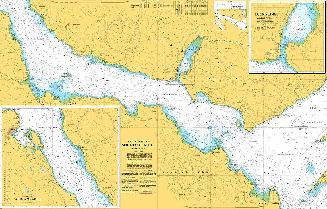 Chart 2390 - Sound of Mull, Lochaline :: Product :: Chartart