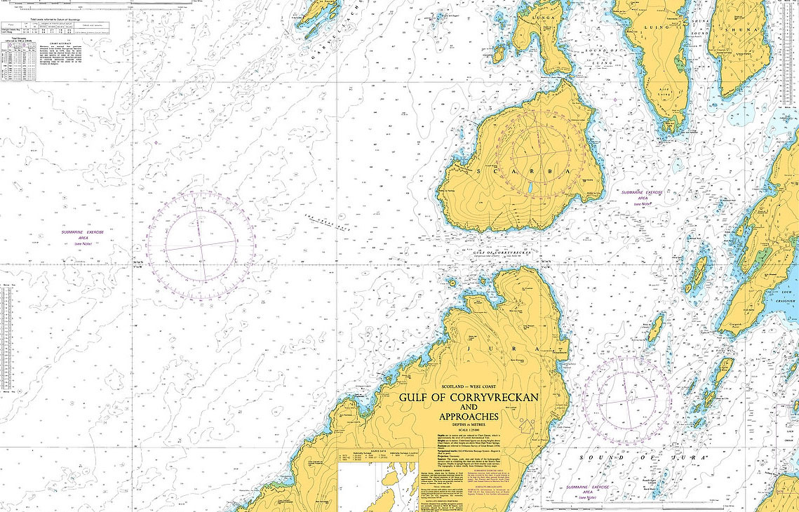 Chart 2343 - Gulf of Corryvreckan :: Product :: Chartart